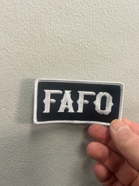 FAFO Patch | Victory Leathers Patches| Victory Leathers