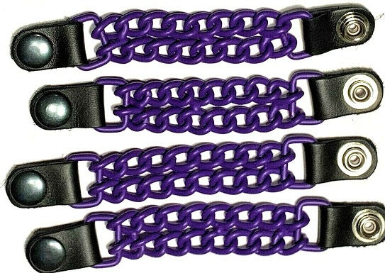 Vest Extenders Powder Coated Matte Purple | Victory Leathers| Victory ...