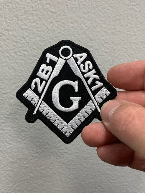 2B1 ASK 1 Mason Patch| Victory Leathers