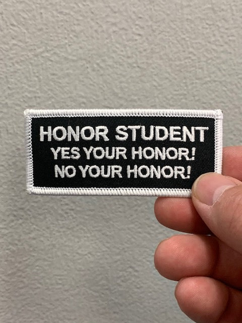 HONOR STUDENT PATCH | Victory Leathers Patches| Victory Leathers